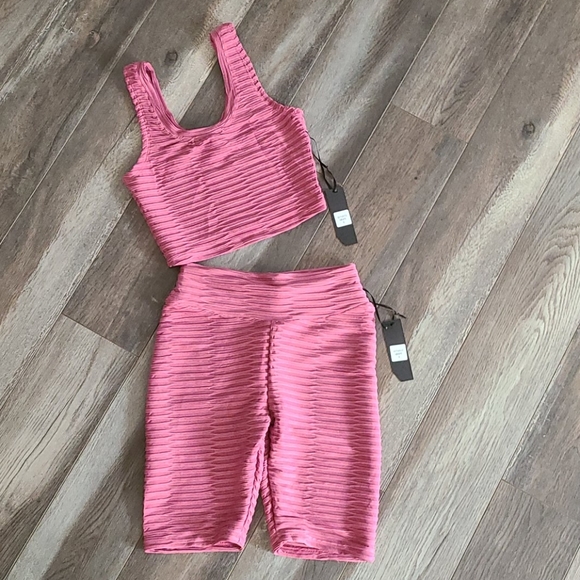 Ellie & Kate | Shorts | Two Piece Workout Set | Poshmark